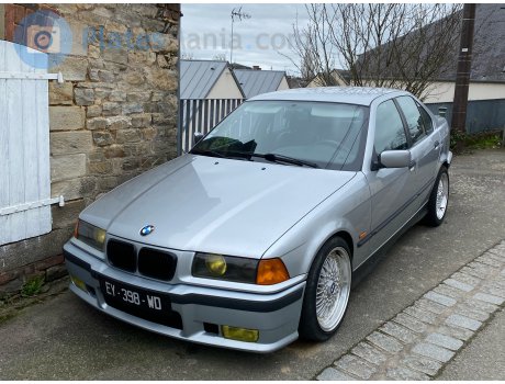 EY-398-WD, BMW 3 Series (Without code of department) French license plate