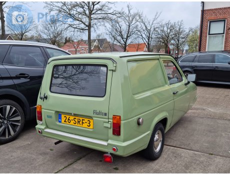 26-SRF-3, Reliant Rialto , License plate of the Netherlands
