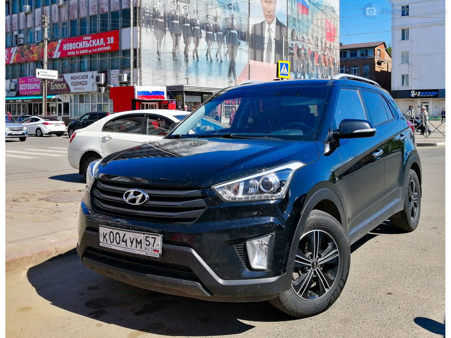 "к 004 ум 57" photos Hyundai Creta. Russia
