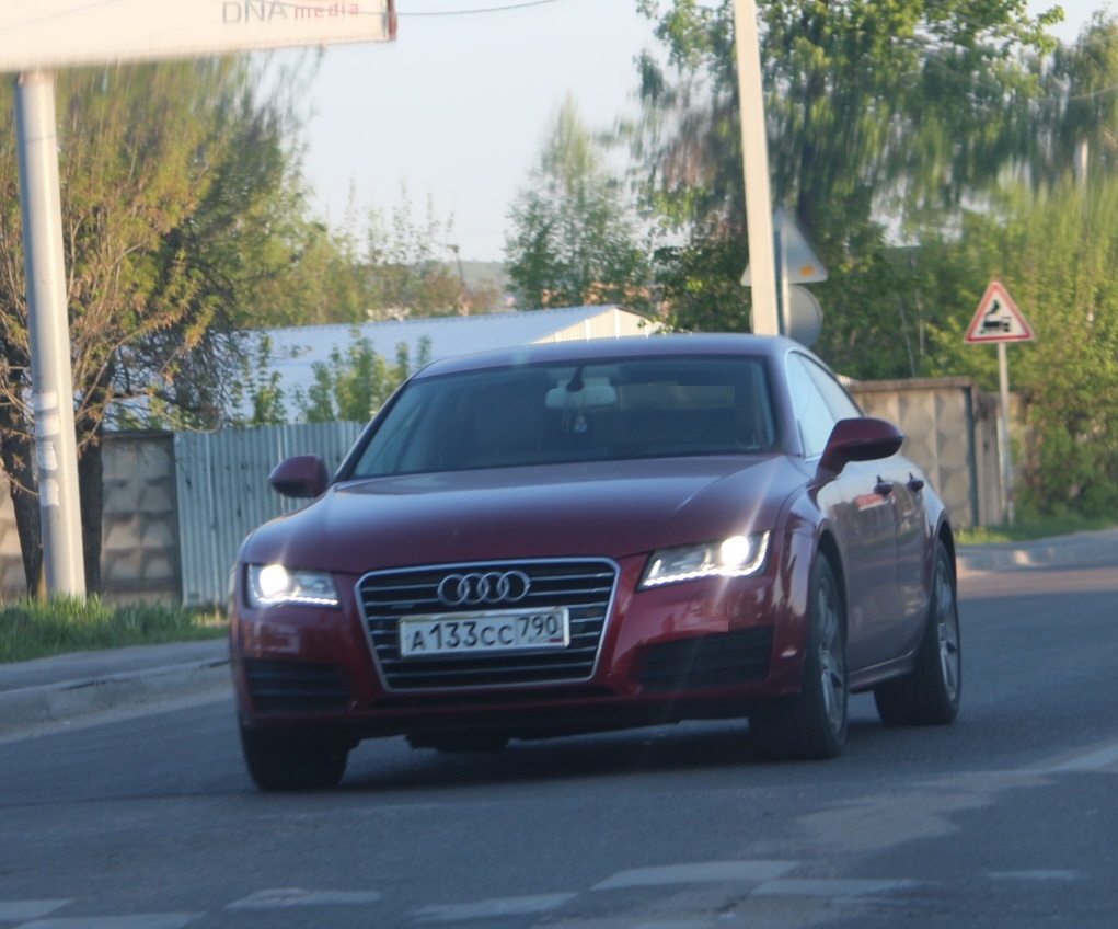 "а 133 сс 790" photos Audi A7. Russia