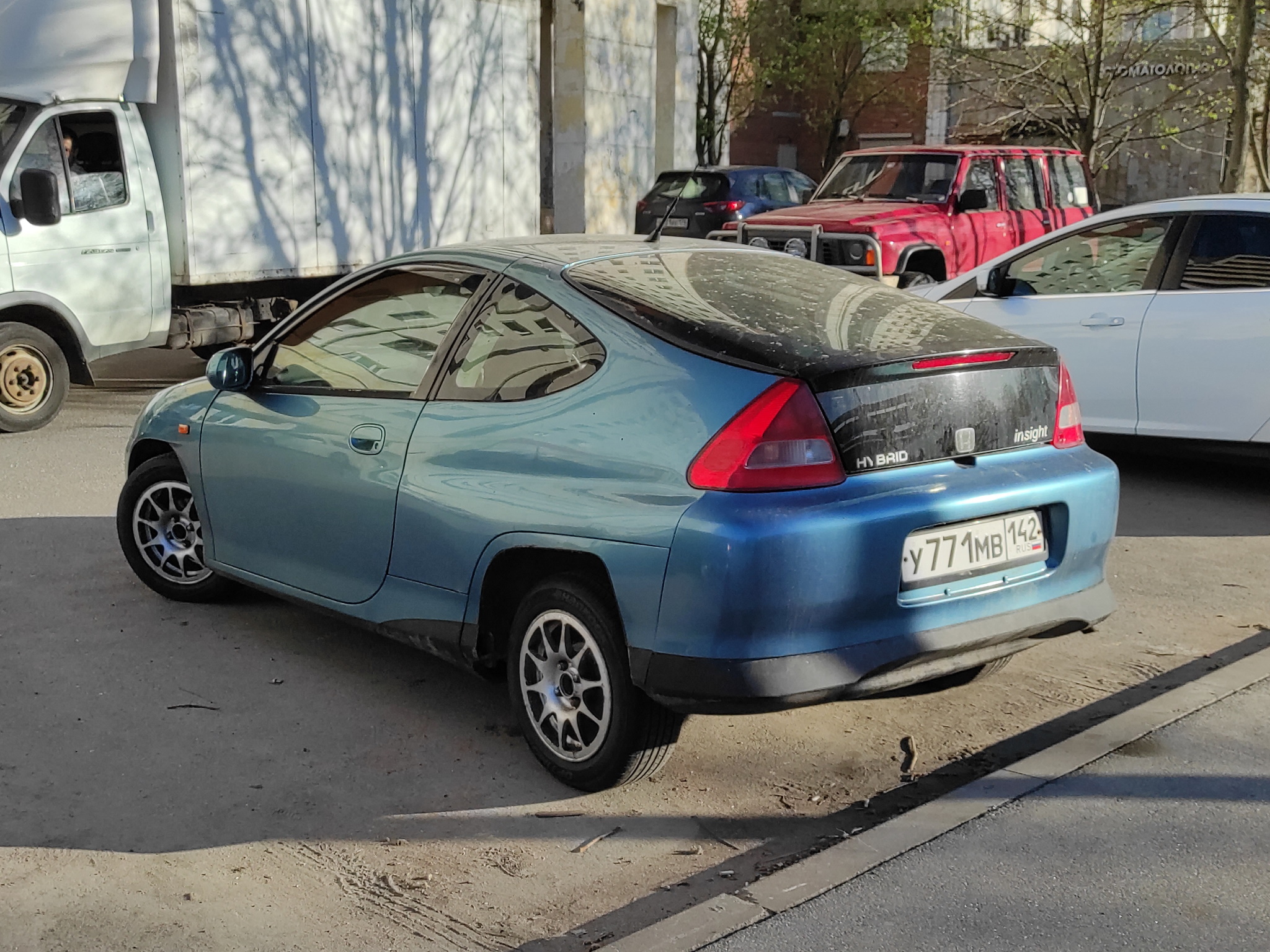 "у 771 мв 142" photos Honda Insight. Russia