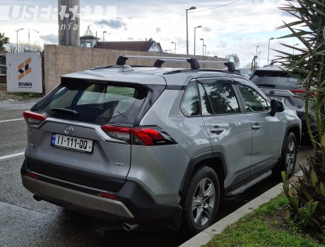 II-111-QQ, Toyota RAV4 , License plate of Georgia