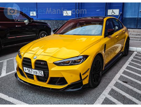 р167хв72, BMW M3 (Tyumen Oblast) License plate Russia