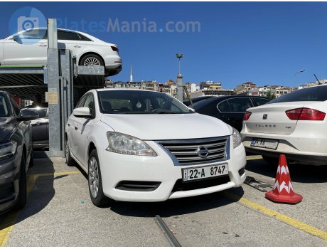 "22 A 8747" photos Nissan Sentra. Iraq