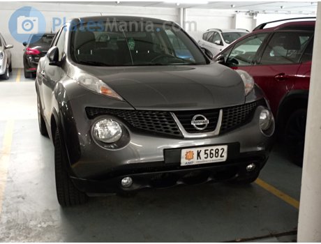 K 5682, Nissan Juke , License plate of Andorra