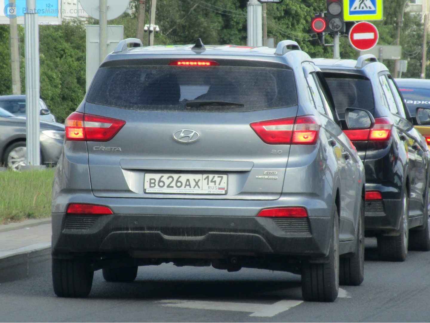 "в 626 ах 147" photos Hyundai Creta. Russia