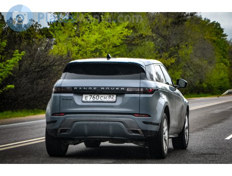 е760сн82, Land Rover Range Rover Evoque (Republic of Crimea) License ...