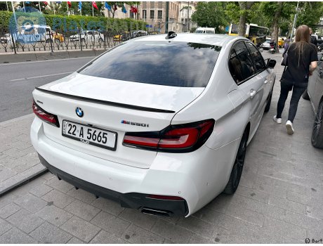 22 A 5665, BMW 5 Series (Erbil Governorate) License plate of Iraq