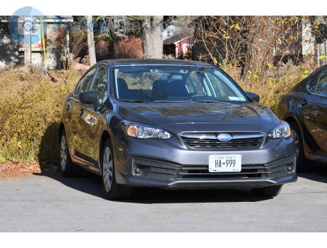 HA-999, Subaru Impreza (New York) License plate of the USA