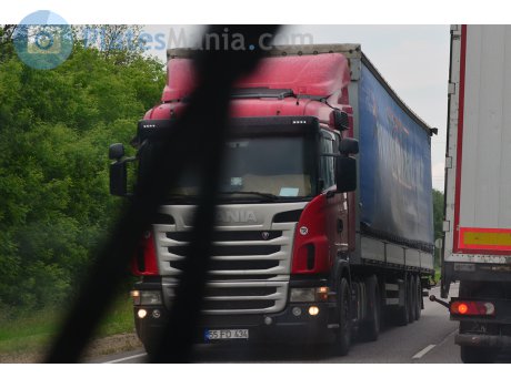 55 FD 434, Scania G-series (Samsun) License plate of Turkey