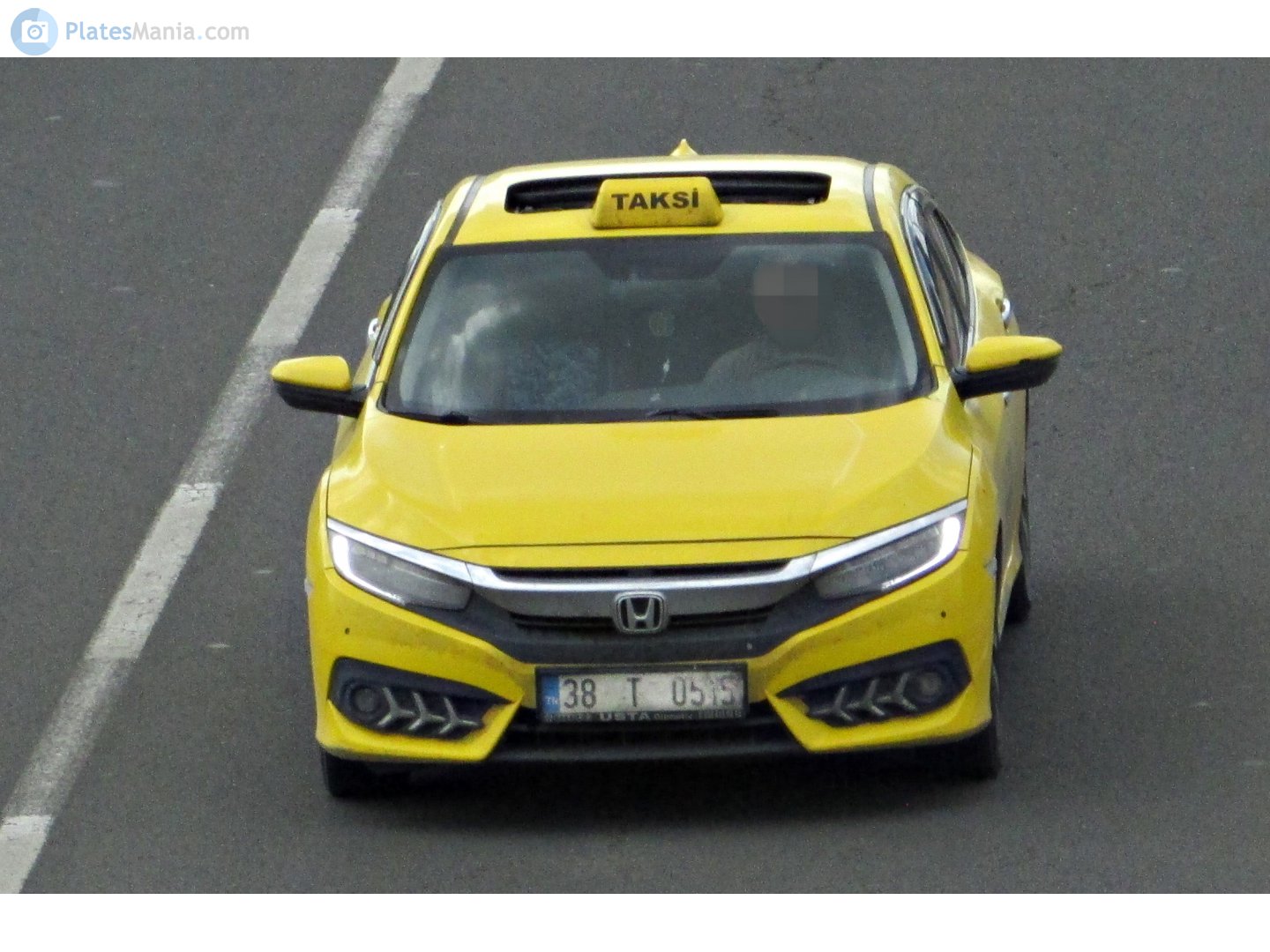 "38 T 0515" photos Honda Civic. Turkey