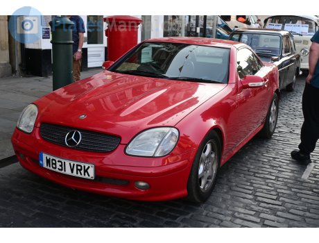 W831 VRK, Mercedes-Benz SLK-Klasse (London North-West) License plate of ...