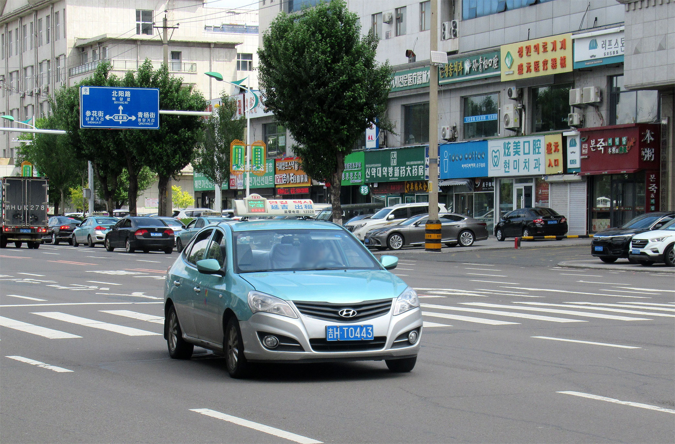 "吉H·T0443" photos Hyundai Elantra. China