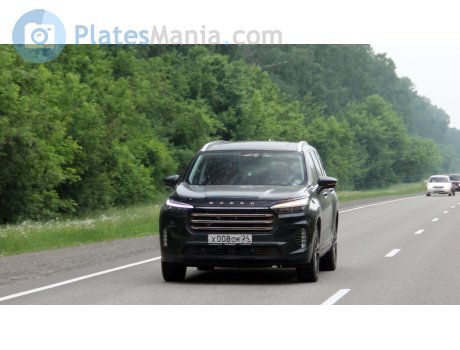 х008ок24, Exeed (CheryExeed, Xingtu) VX (Krasnoyarsk Krai) License ...