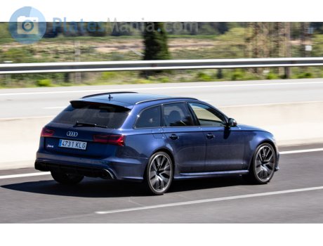 4731 KLG, Audi RS6 , License plates of Spain