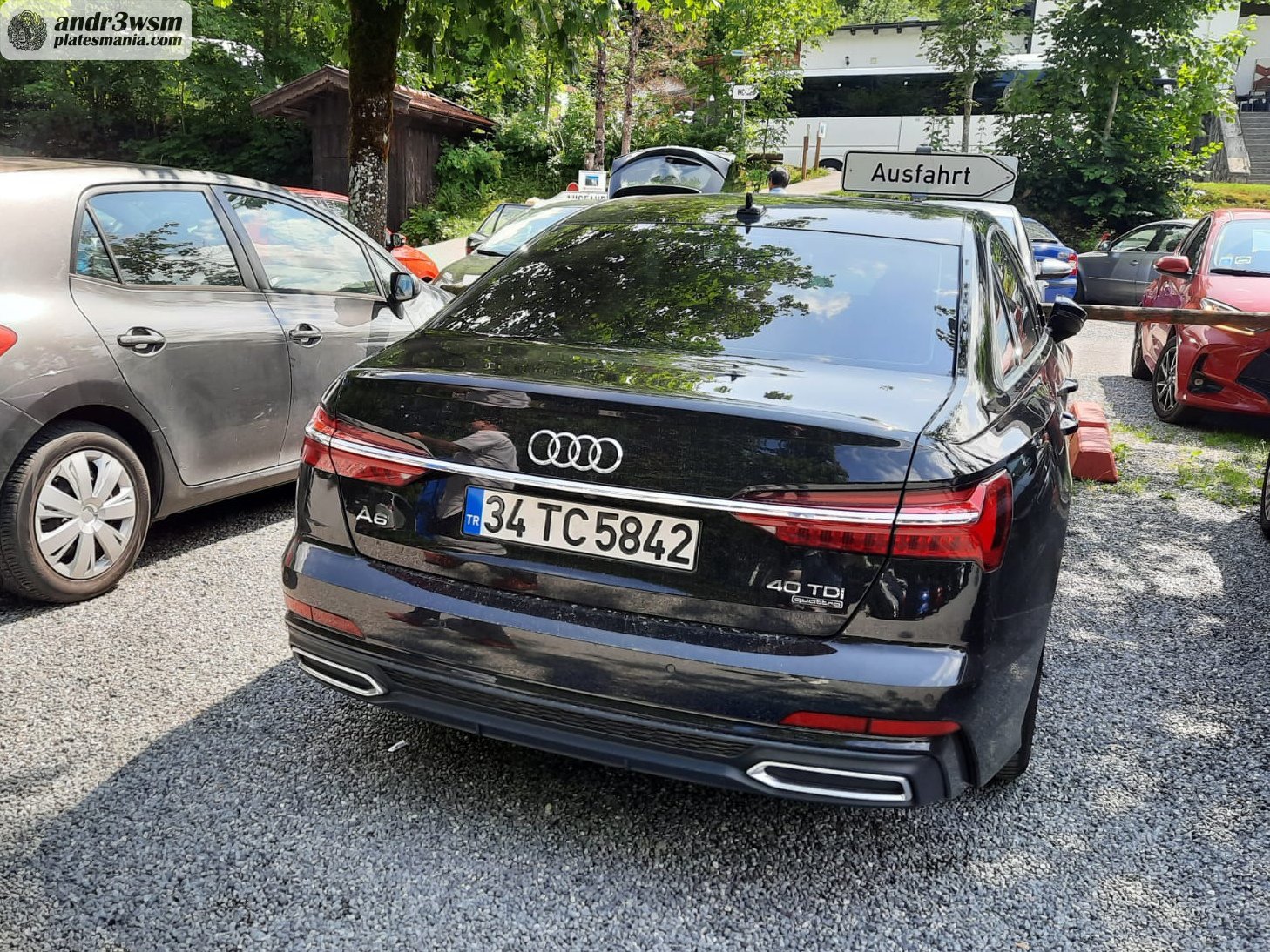 "34 TC 5842" photos Audi A6. Turkey