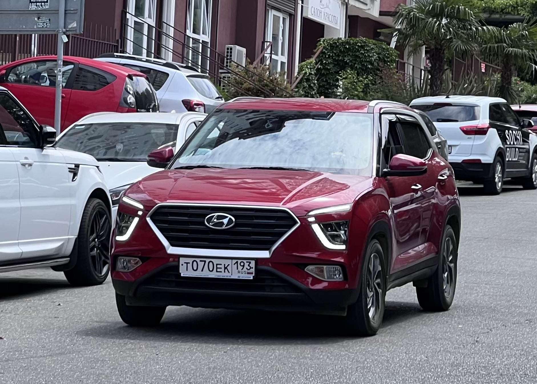 "т 070 ек 193" photos Hyundai Creta. Russia