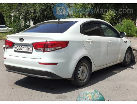 м060тт161, Kia Rio (Rostov-on-Don Oblast) License plate Russia