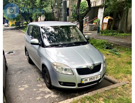AK 8800 BI, Skoda Fabia (Autonomous Republic of Crimea) License plate ...