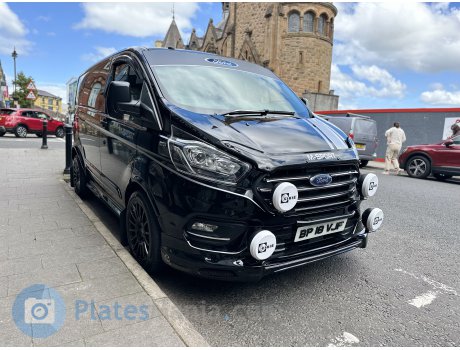 BP18 VJF, Ford Transit Custom (Birmingham) License plate of the United ...