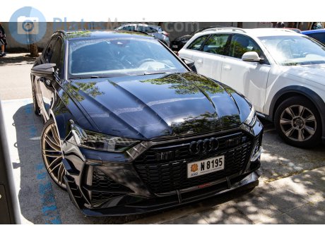 N 8195, Audi RS6 , License plate of Andorra