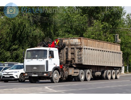 в469му33, MAZ 6303 (Vladimir Oblast) License plate Russia