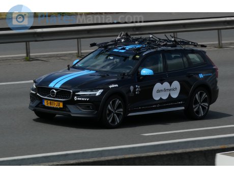 S-811-JX, Volvo V60 , License plate of the Netherlands