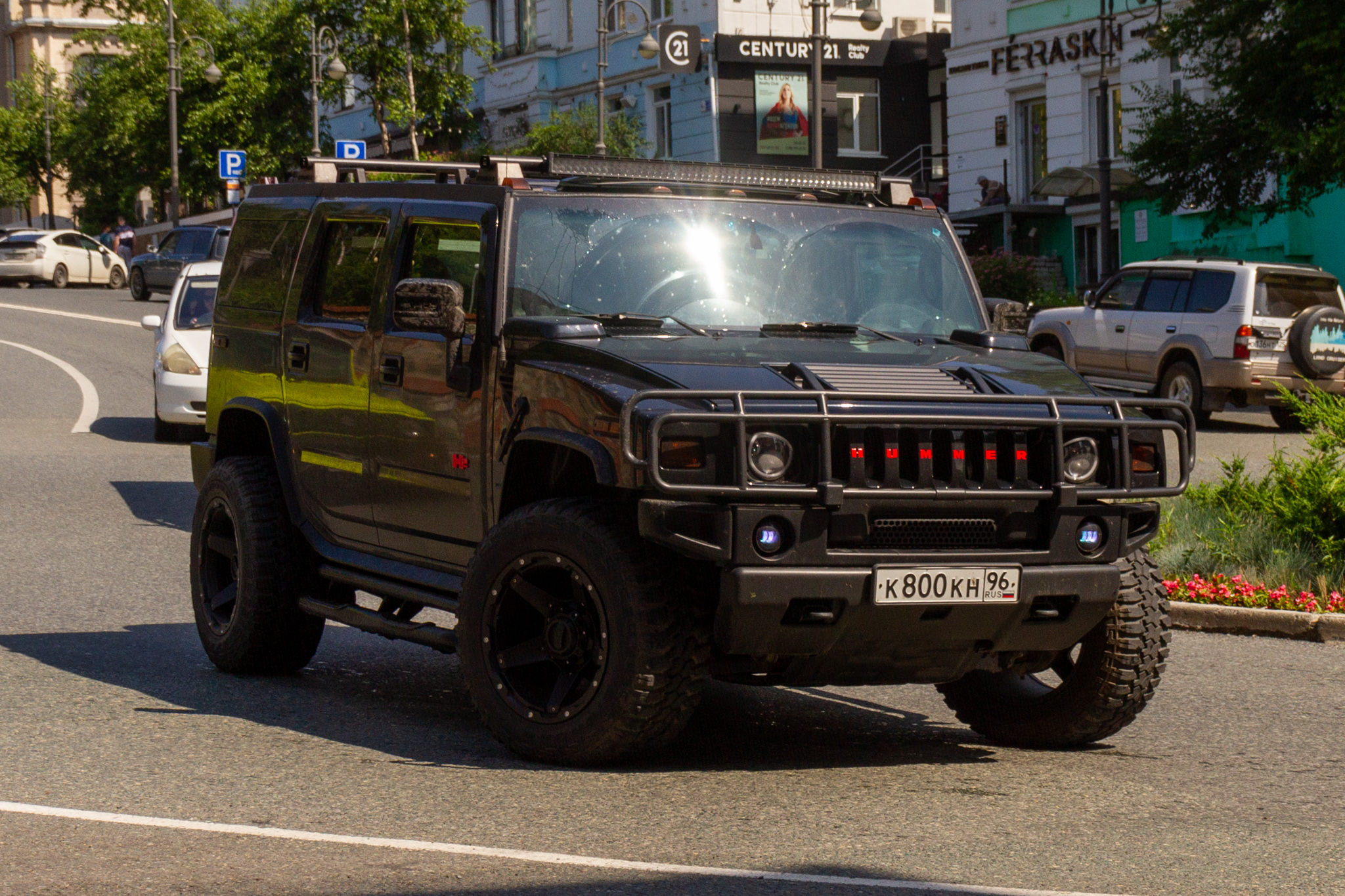 "к 800 кн 96" photos HUMMER H2. Russia