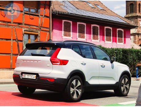 BE 157614, Volvo XC40 (Bern) License plate of Switzerland