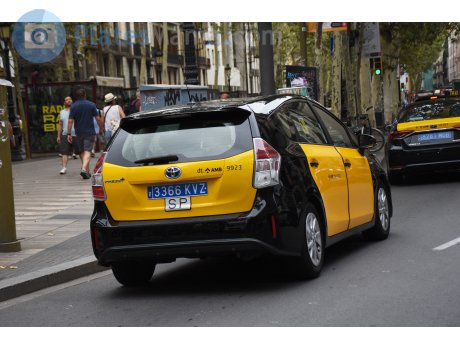 3366 KVZ, Toyota Prius , License plates of Spain