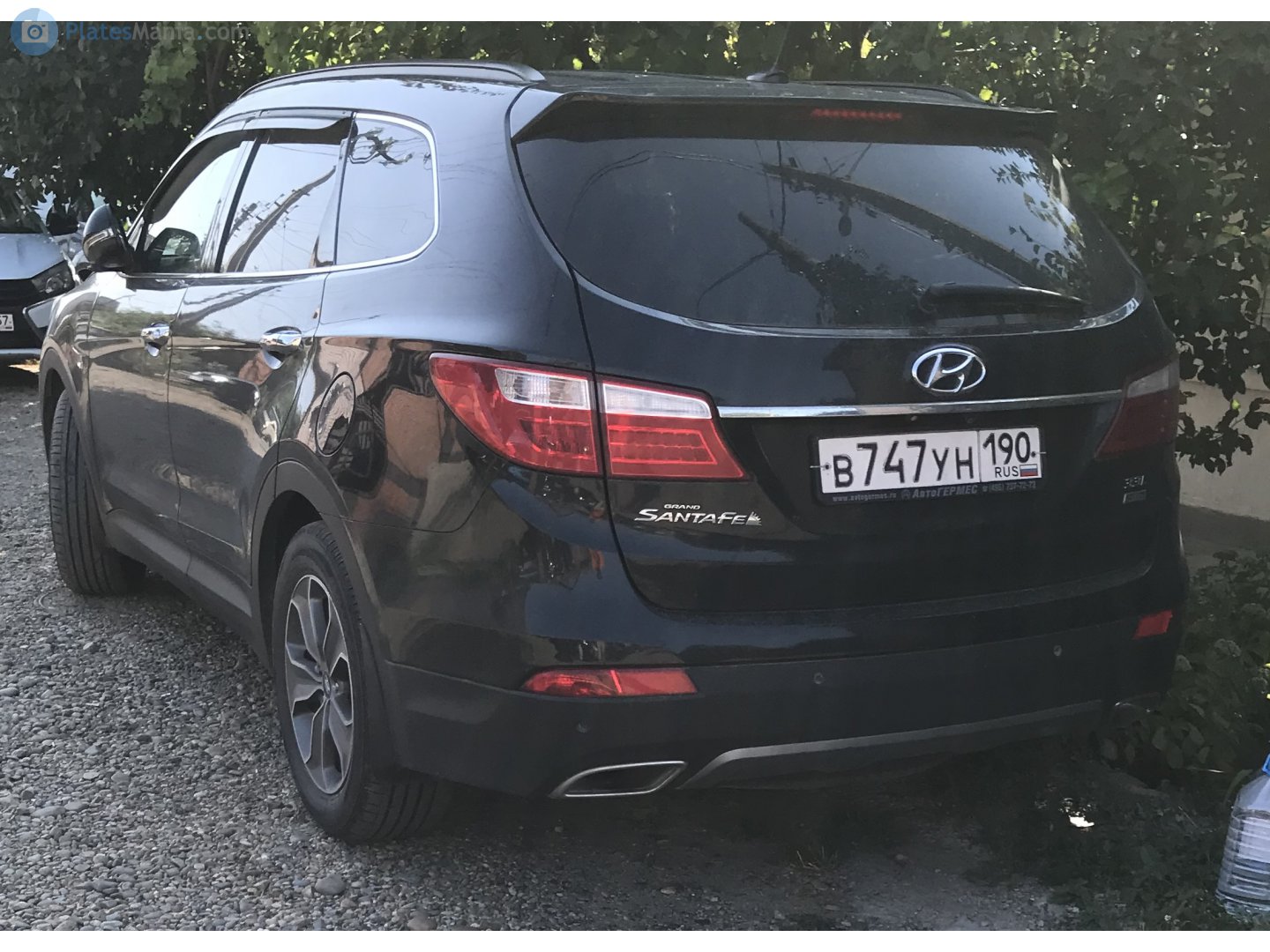 "в 747 ун 190" photos Hyundai Grand Santa Fe. Russia
