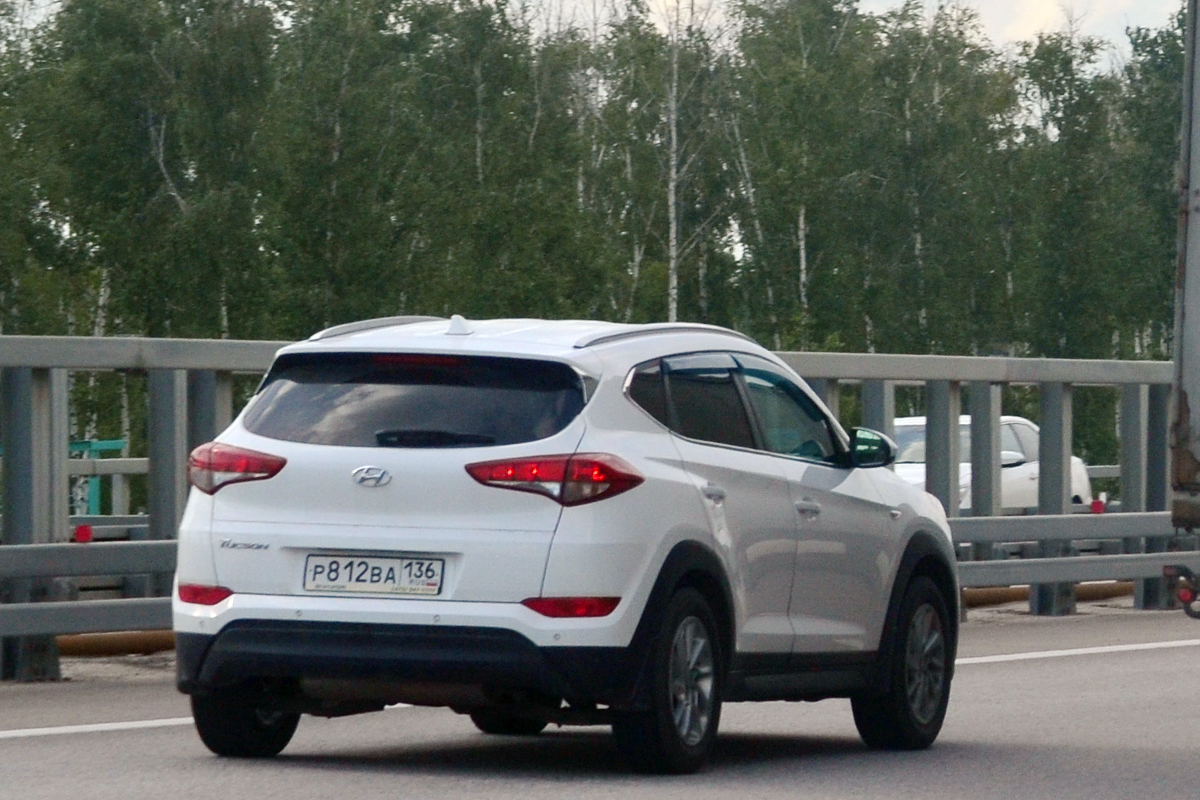 "р 812 ва 136" photos Hyundai Tucson. Russia