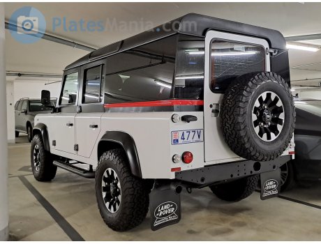 477V, Land Rover Defender , License plate of Monaco