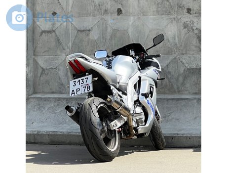 3137 ар 78, Suzuki SV Series (St. Petersburg City) License plate Russia