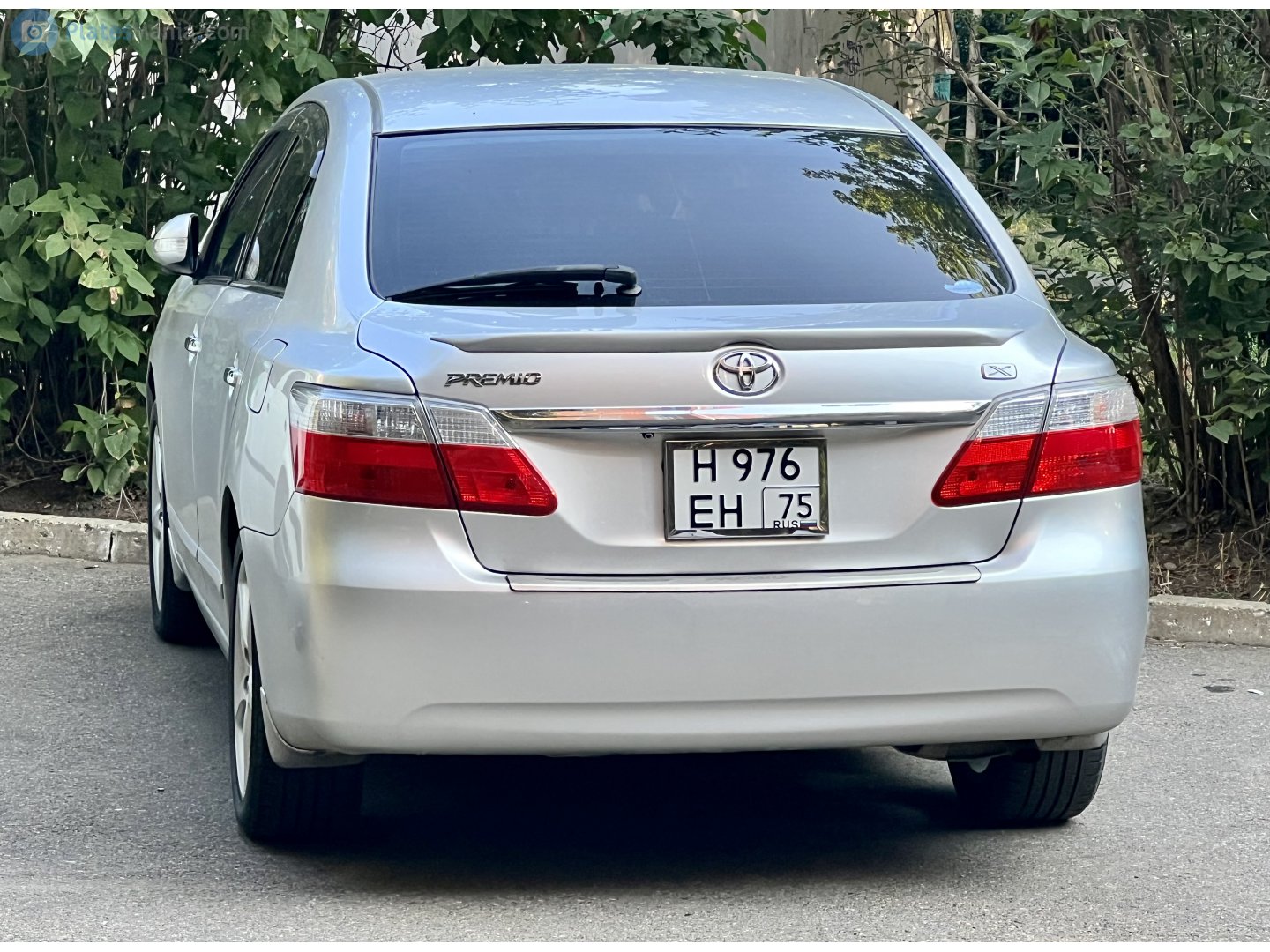 "н 976 ен 75" photos Toyota Premio. Russia