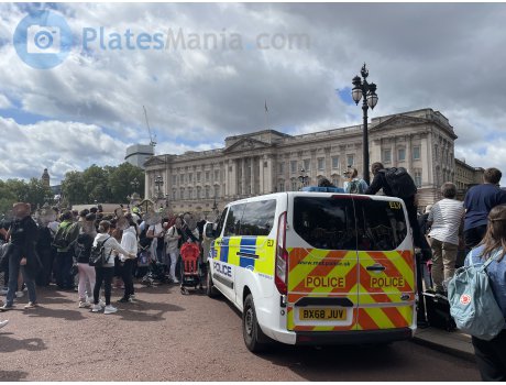 BX68 JUV, Ford Transit Custom (Birmingham) License plate of the United ...