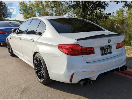 JEWSH, BMW M5 (Nevada) License plate of the USA