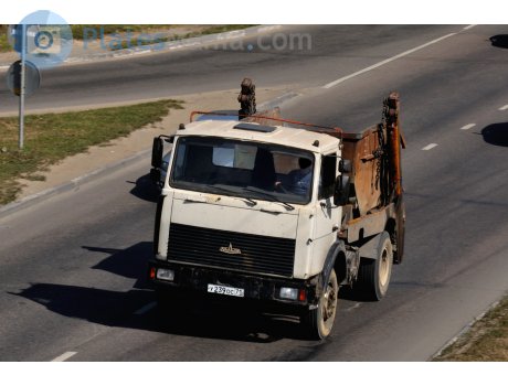 у239ос71, MAZ 5551 (Tula Oblast) License plate Russia