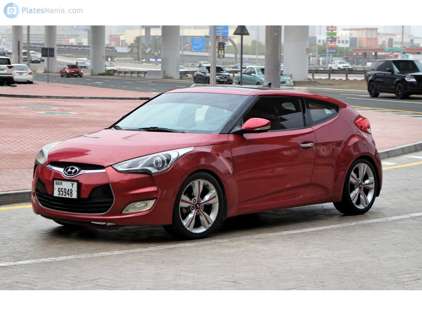"Y 95948" photos Hyundai Veloster. UAE