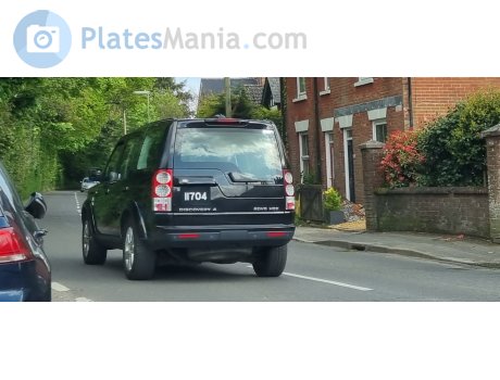 11704, Land Rover Discovery , License plate of Guernsey