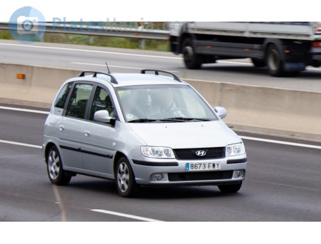 8673 FWY, Hyundai Matrix , License plates of Spain