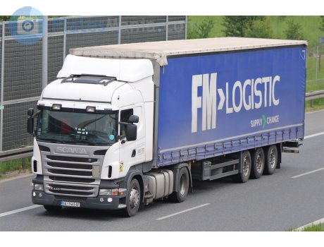 BG 1465-DF, Scania R-series (Belgrade) License plate of Serbia