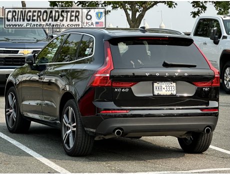 KKR-3333, Volvo XC60 (New York) License plate of the USA