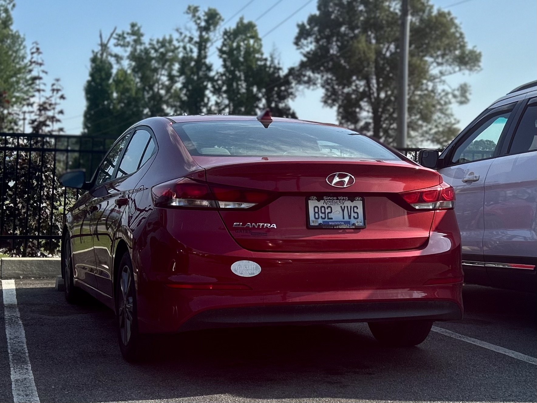"892 YVS" photos Hyundai Elantra. USA