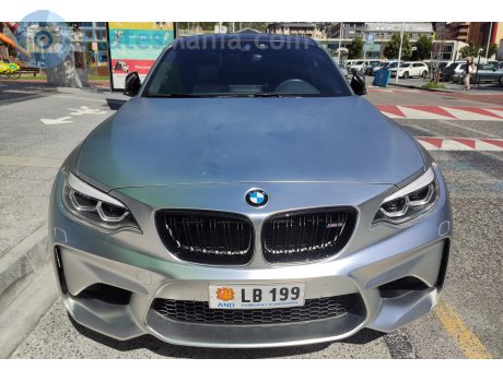 LB 199, BMW M2 , License plate of Andorra