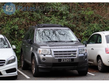 23255, Land Rover Freelander , License plate of Guernsey