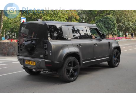 NE55 BBD, Land Rover Defender (Newcastle-upon-Tyne) License plate of ...