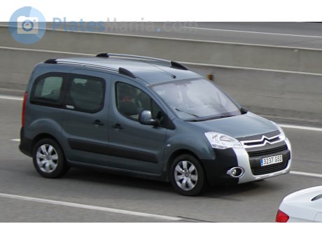 3237 GSD, Citroёn Berlingo , License plates of Spain