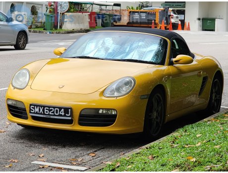 SMX 6204 J, Porsche Boxster , License plate of Singapore