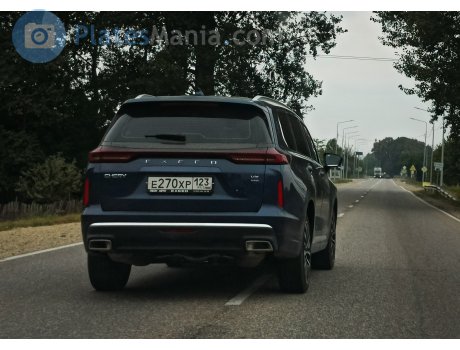 е270хр123, Exeed (CheryExeed, Xingtu) VX (Krasnodar Krai) License plate ...